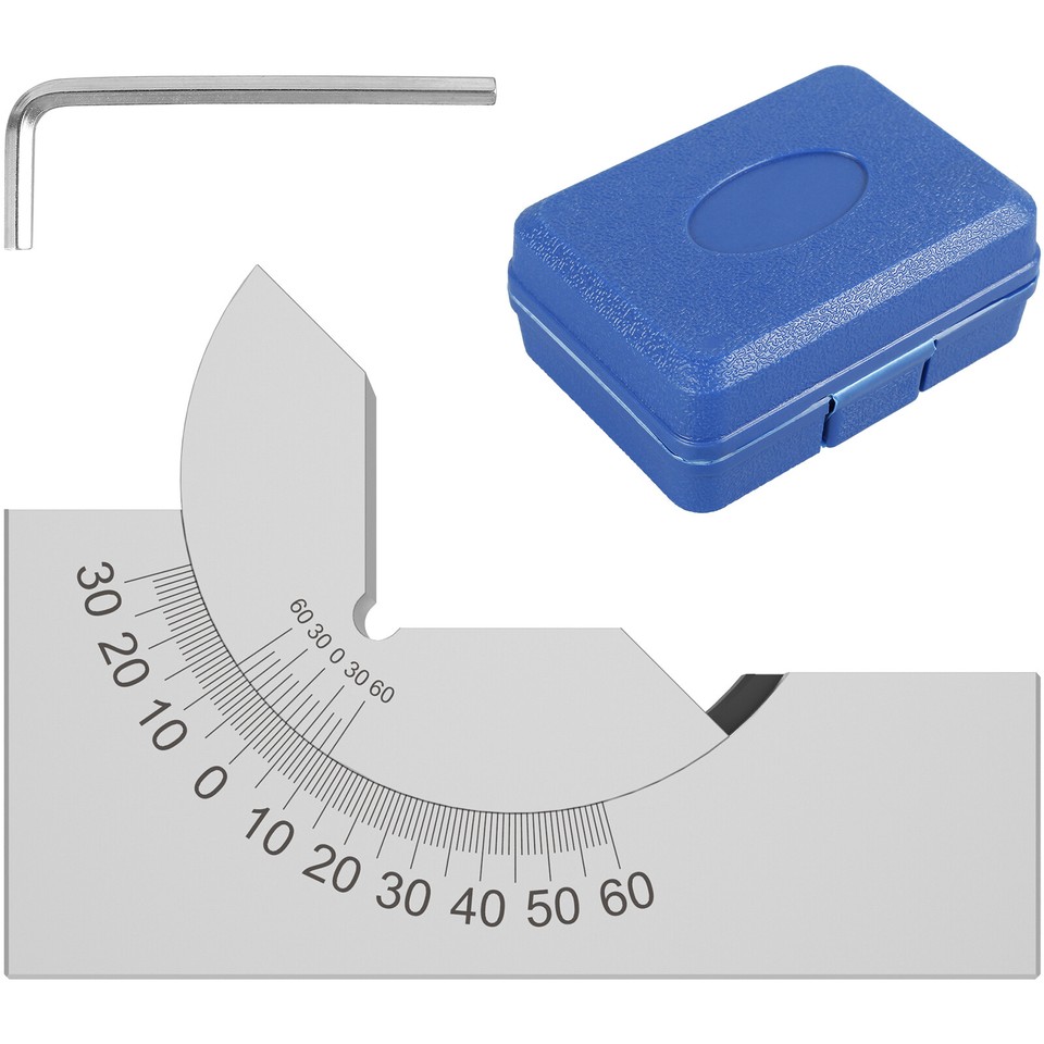 V Block Angle Gauge AP25 0°- 60° Adjustable Micro Angle Gauge ะ | eBay ...