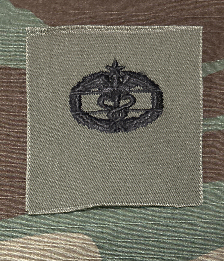 US Army CMB 2nd Award BDU Sew-On Combat Field Medical Badge 2AWD | eBay