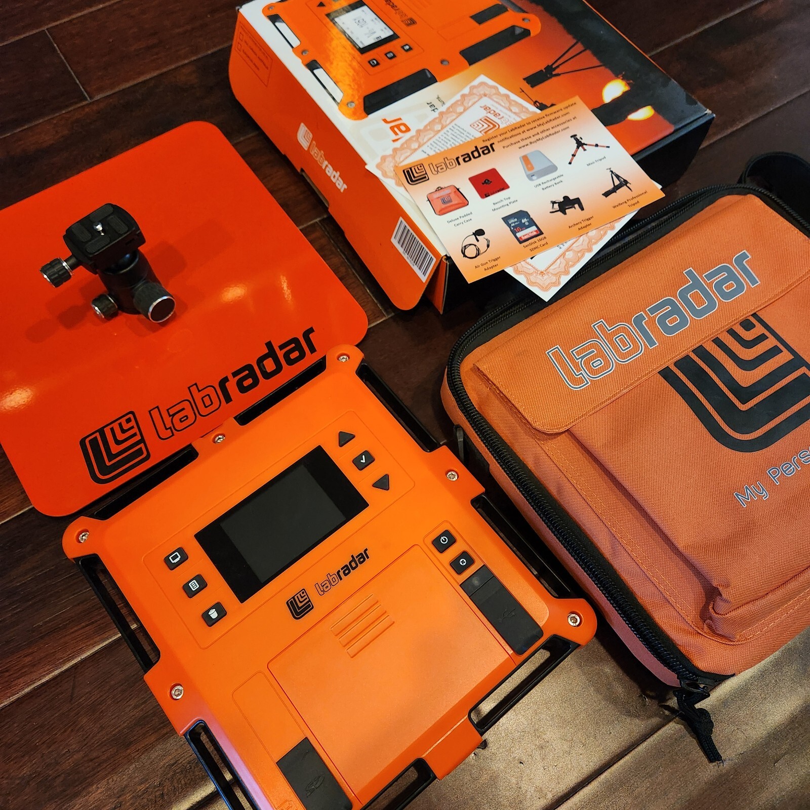 LabRadar Chronograph plus Soft Case and Benchrest Plate | eBay