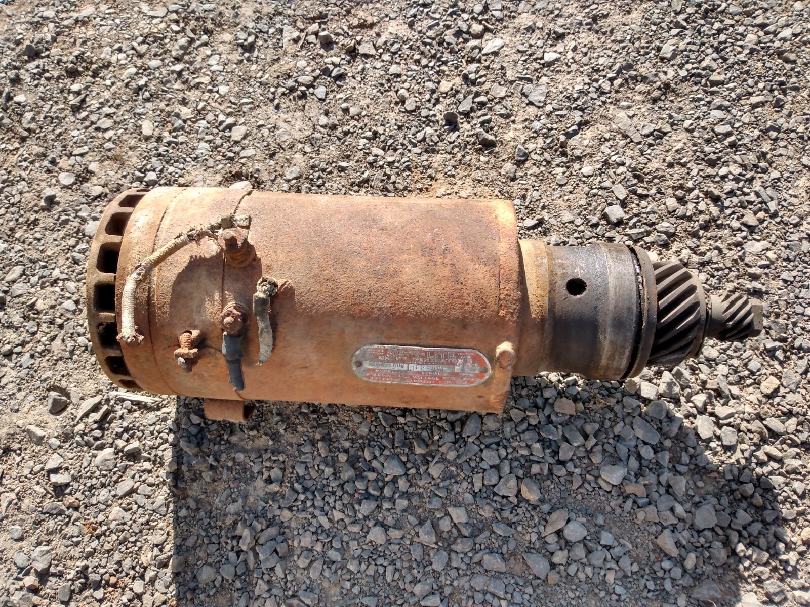 AUTO-LITE Self Shunted 6V Generator GBW-4802 | eBay