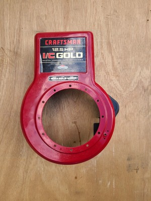 Craftsman 12 1/2 hp lawn tractor engine cover shroud I/C Gold. | eBay