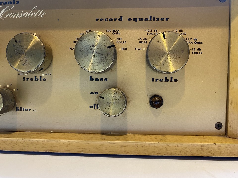 Very Rare Marantz Model 1 & 2, Tube Mono Amp & Preamp Pair. First ...