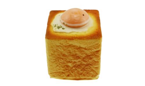 Bread Fried egg Toast Food sample | eBay