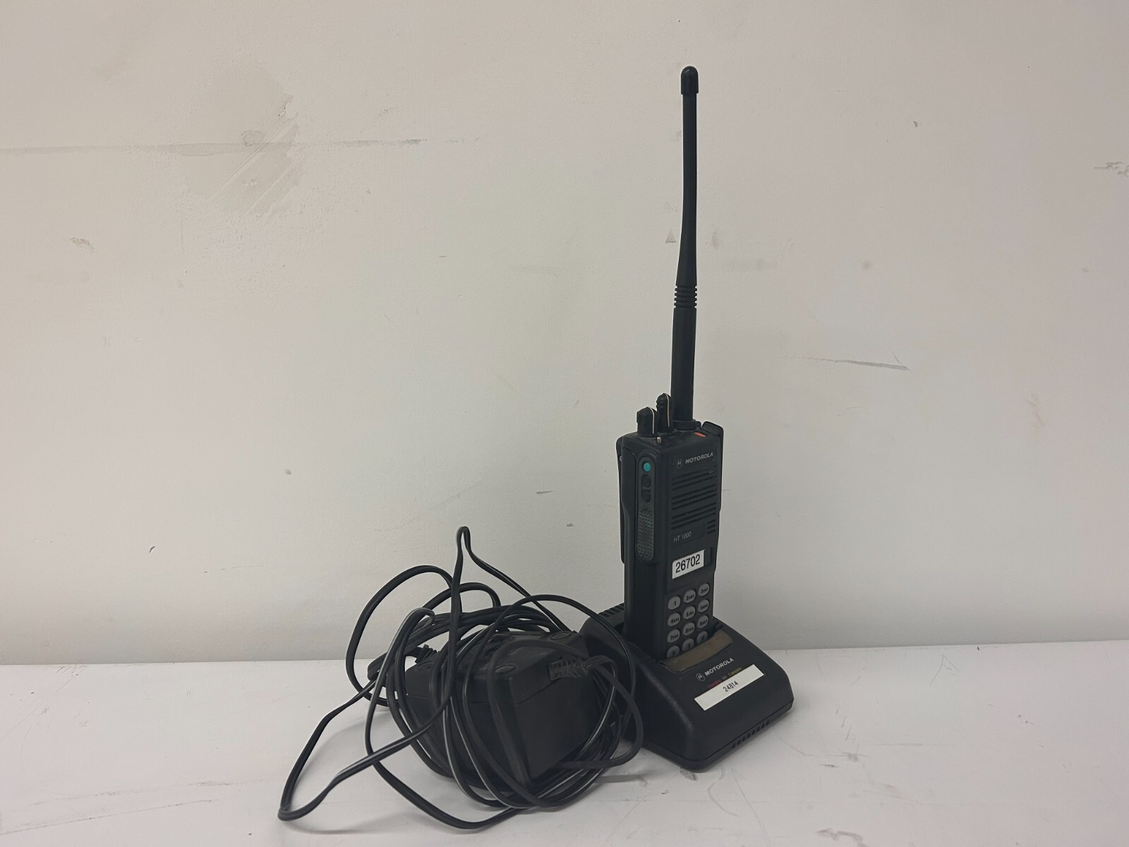 Motorola HT 1000 Two-Way Radio w/ Accessories H01KDC9AA3DN *VHF | eBay