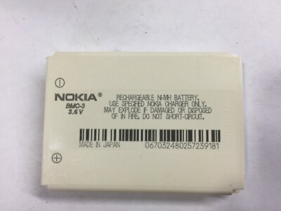 LOT OF 50 OEM NOKIA BMC3 BATTERIES FOR Nokia 1260 1261 2260 3360 3390 ...