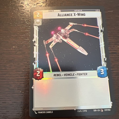 Star Wars Unlimited TCG Alliance X-Wing Foil Common | eBay