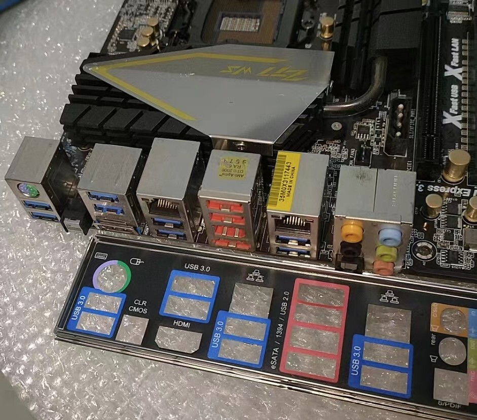 ASRock Z77 WS LGA1155 Intel Z77 ATX Desktop Motherboard HDMI System ...