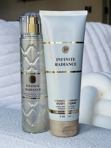 Bath And Body Works Infinite Radiance Body Mist And Cream Set Brand New ...