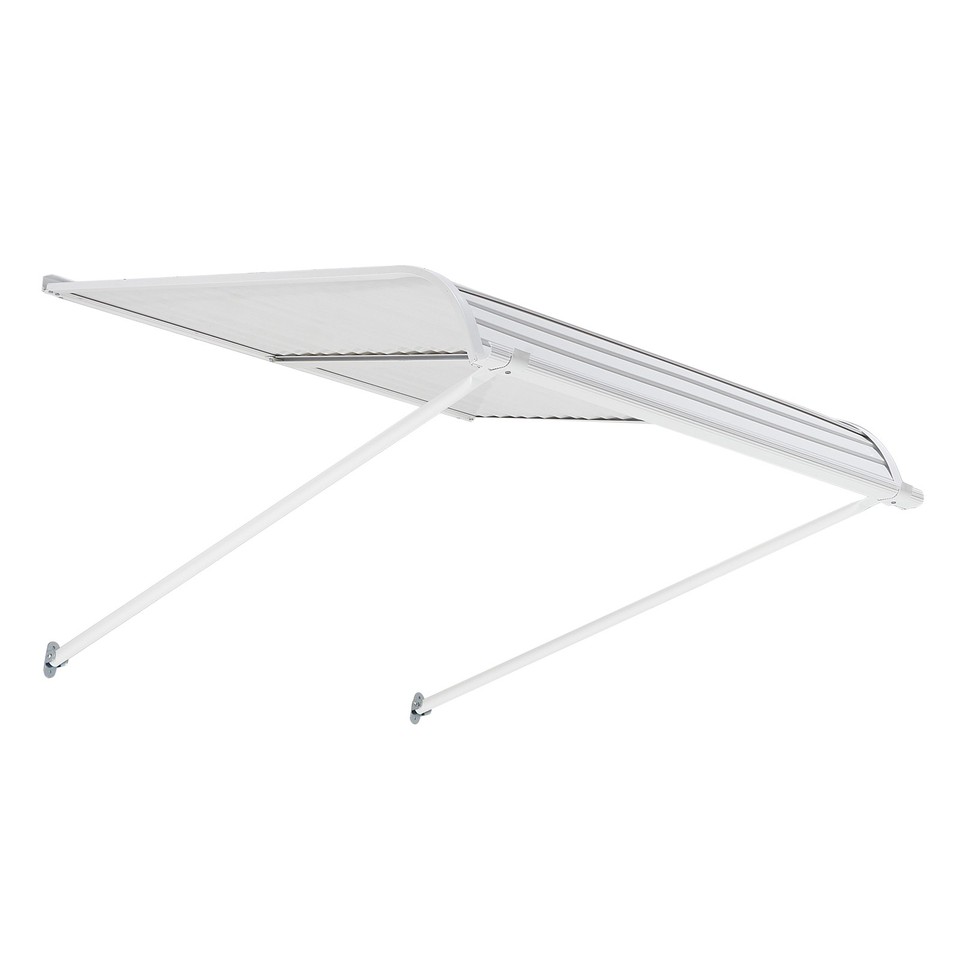 Window Awning Door Canopy 40x42 in Aluminum Alloy Front Door Awnings ...