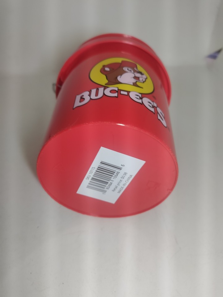 Buc-ee’s Red Mini Bucket – Official Buc-ee’s Logo | eBay