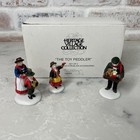 Department Dept 56 Heritage Village The Toy Peddler Set Of 3 Christmas ...