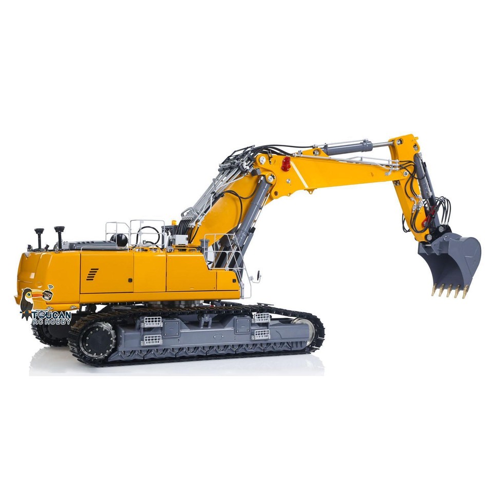 LESU 1/14 RC Full Hydraulic Excavator LR960 Two Type Arms RTR Digger XE ...