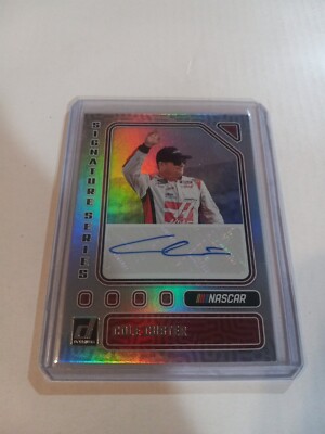 2024 Panini Donruss NASCAR Cole Custer Signature Series Auto #SS-CC | eBay