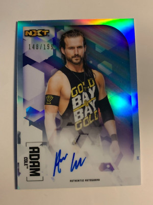 ADAM COLE A-AC 2020 WWE TOPPS CHROME - NXT AUTOGRAPH /99 | eBay