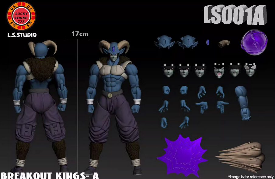 LS Studio 1/12 Breakout Kings Dragon Ball Super MORO Action Figure In ...