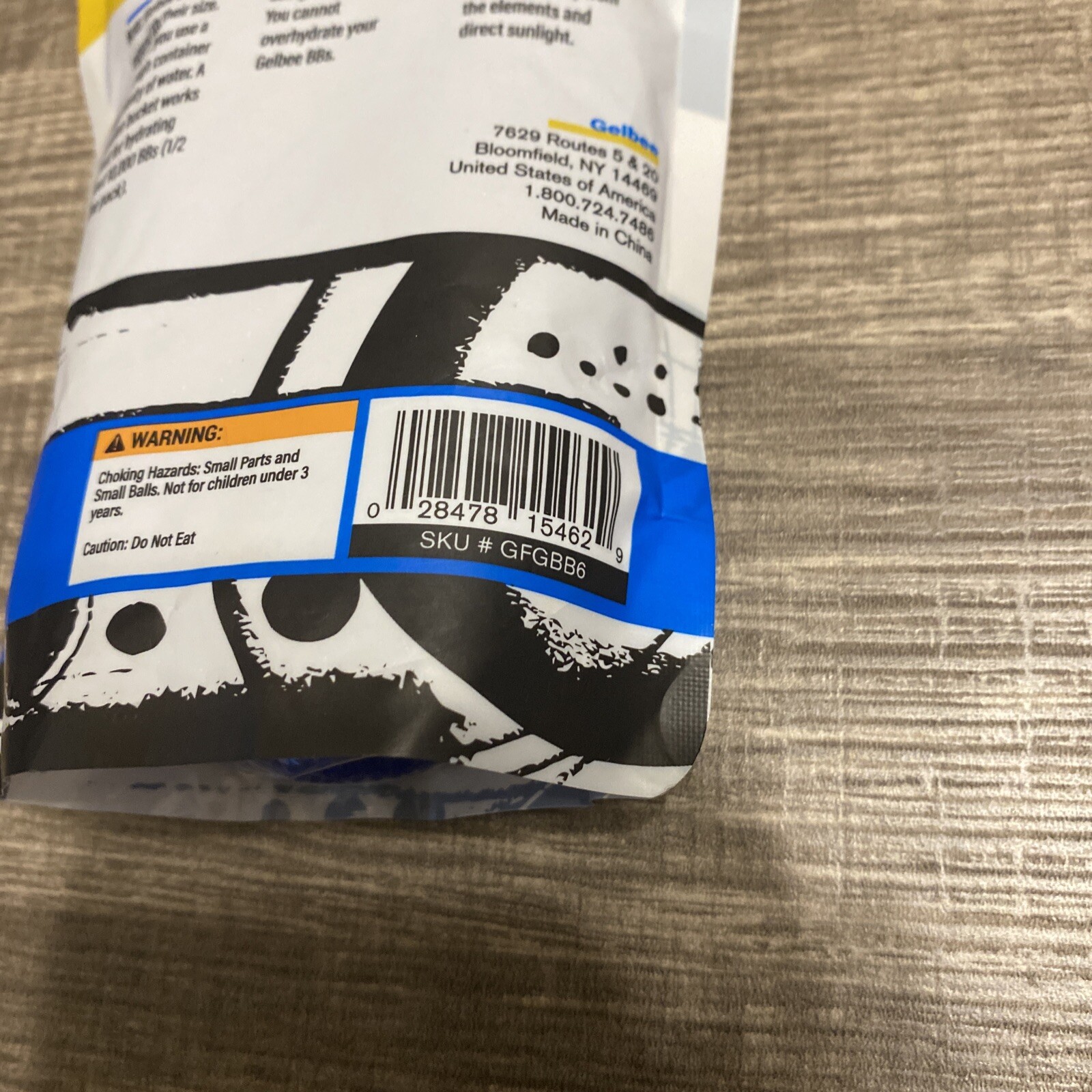 Gelbee 100 000 Gel BB's for Gel Blasters - Blue Eco Friendly Non Toxic ...