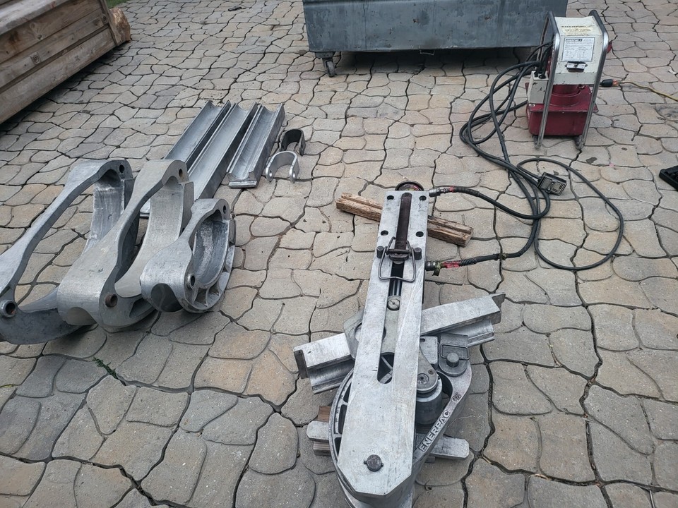 ENERPAC GB B-400 EEGOR 2-1/2-4" Hydraulic Pipe Conduit Bender | eBay