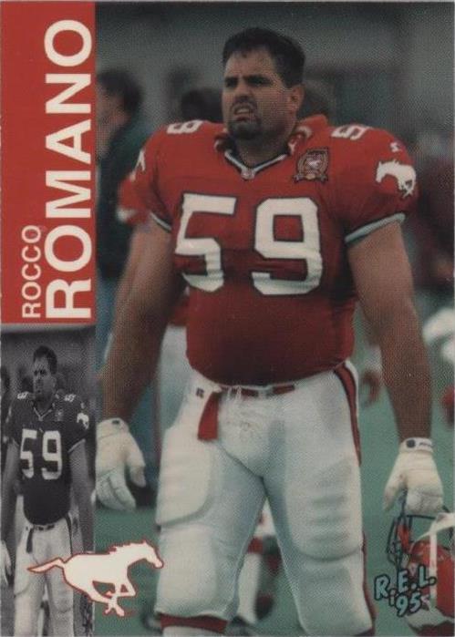Las mejores ofertas en 1995 R.E.L. CFL Rocco Romano #14 | eBay