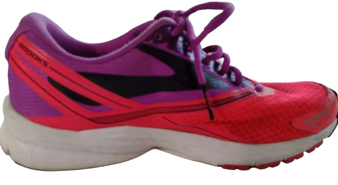 Brooks Launch 4 Pink & Purple Sneaker Running Athleti… - Gem