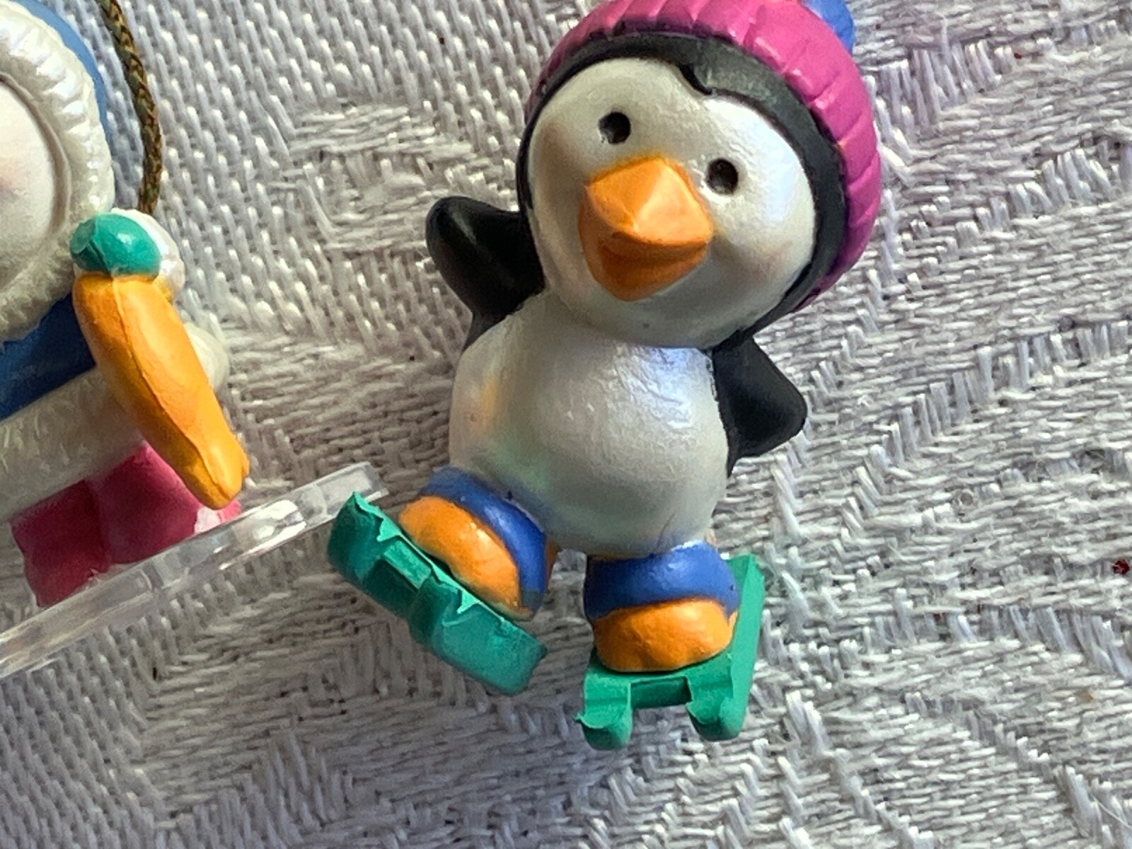 WEE WINTER FRIENDS, SET OF 4 ORNAMENTS: POLAR BEAR, SEAL, PENGUIN ...