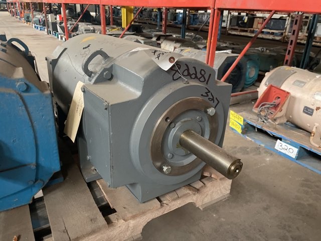20 HP General Electric DC Electric Motor 1800 RPM Fr 327AY TENVBB 500 V ...