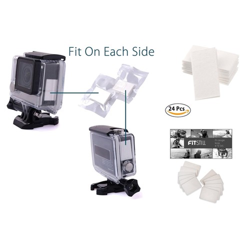 Reusable 24PCS Anti-Fog Strips for GoPro Hero 13/12/11/10/9 - Defogging ...