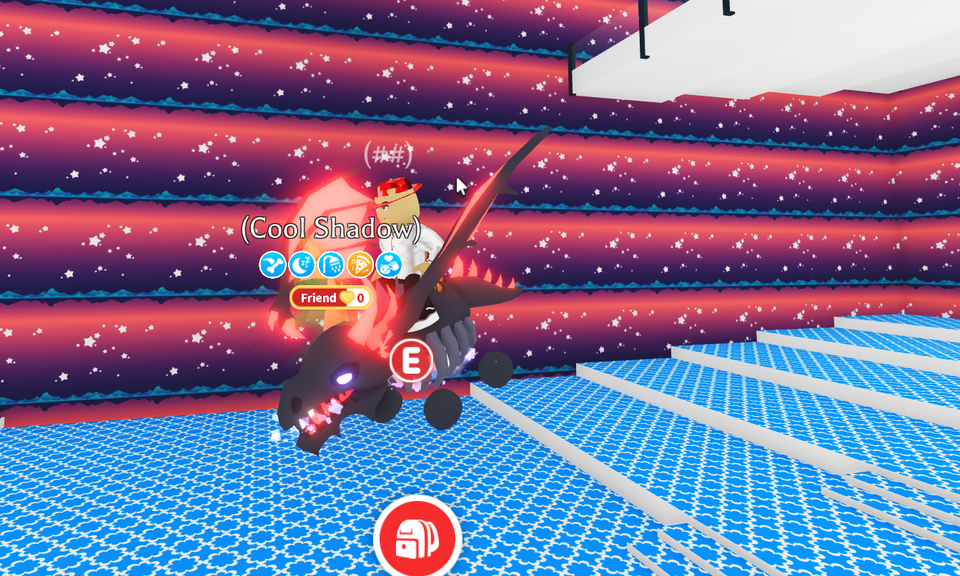 Mega Neon Shadow Dragon MFR (Mega Fly Ride) + Mega Neon Cow |ADOPT PETS ...