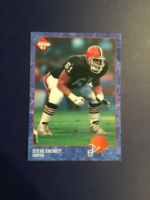 1993 Collectors Edge # 289 STEVE EVERITT Cleveland Browns Great Card ...