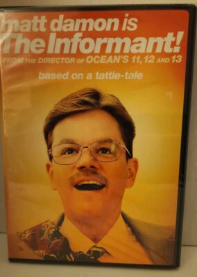 The Informant! (DVD, 2009) Matt Damon Brand New & Sealed 883929022342| eBay