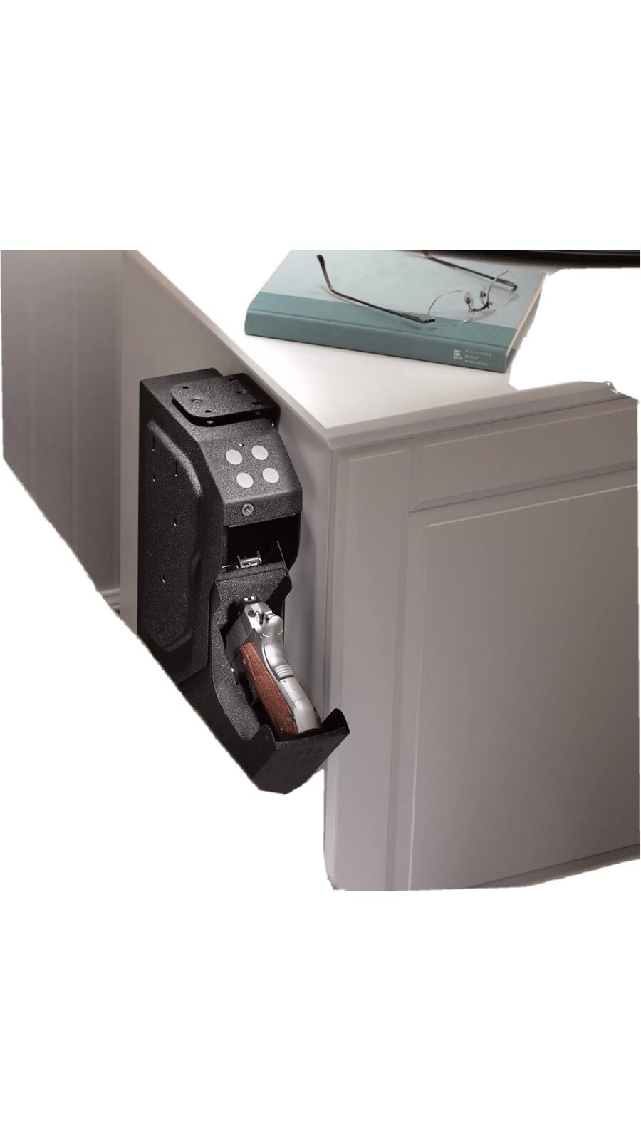 Handgun Safe Compact Slim SpeedVault Easy To Mount | eBay