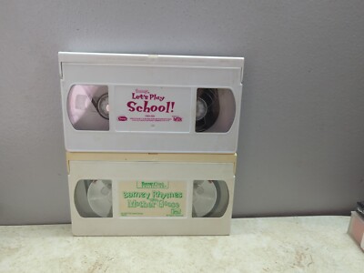 Barney & Friends Collection Rhymes With Mother Goose Play School VHS ...