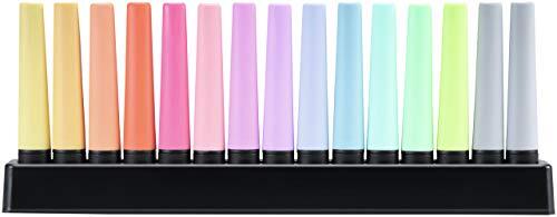 Highlighter - BOSS ORIGINAL Pastel - Desk Set of 15pcs - 15 Count (Pack ...