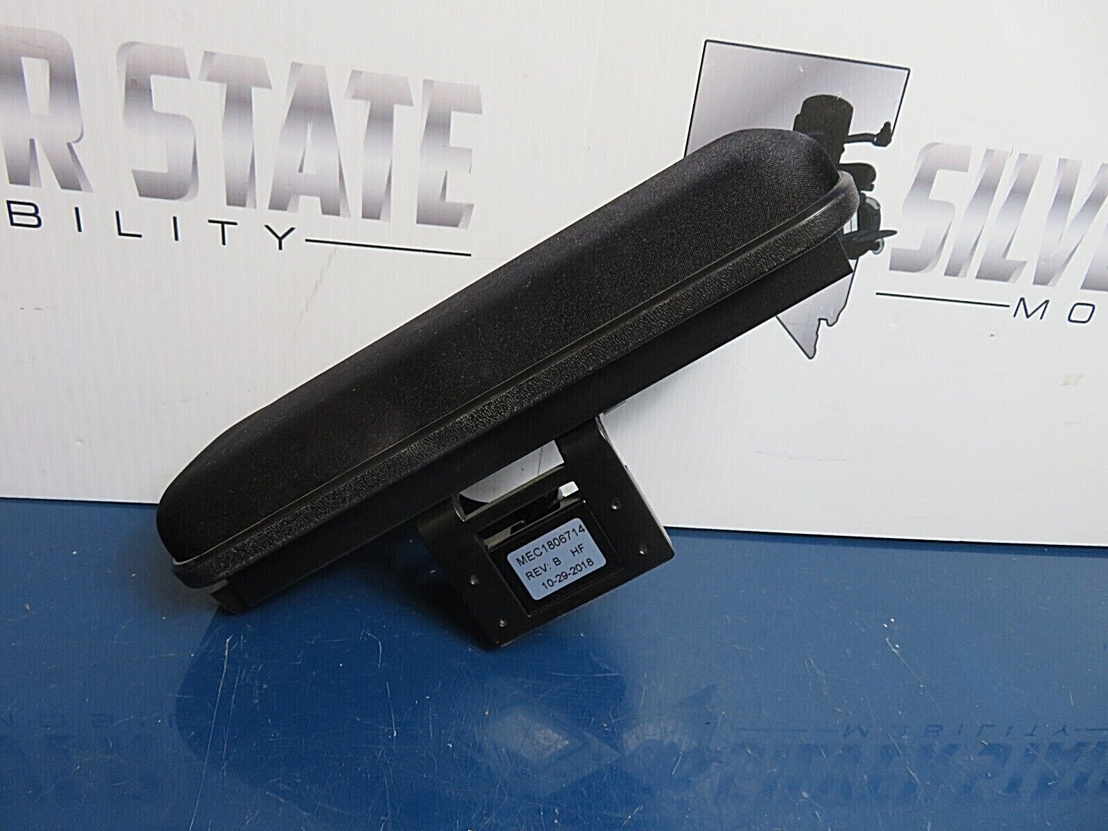 10" Gel QUANTUM TB3 ARMREST w/ Joystick Mount Q6 EDGE 3 ARM PAD #4476 ...