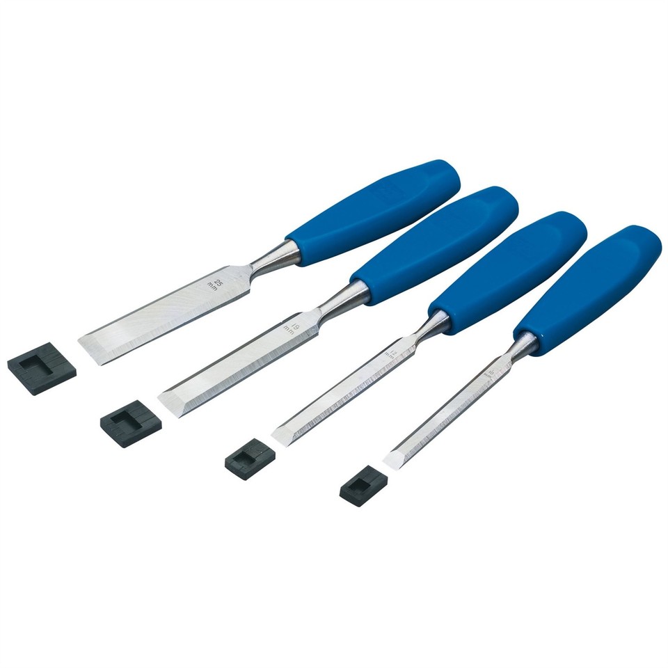 Draper 69619 Bevel Edge Wood Chisel Set 4 Piece | eBay