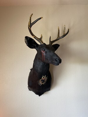 Gothic Deer Mount | eBay