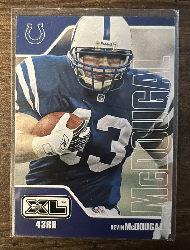 2002 Upper Deck XL #204 Kevin McDougal - Indianapolis Colts | eBay