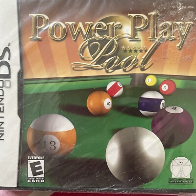 Power Play Pool NEW factory sealed Nintendo DS 815315000474| eBay