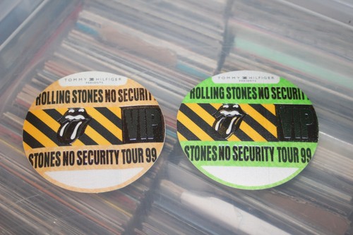 Rolling Stones - No Security 2x Unused Backstage Pass - FREE POSTAGE ...