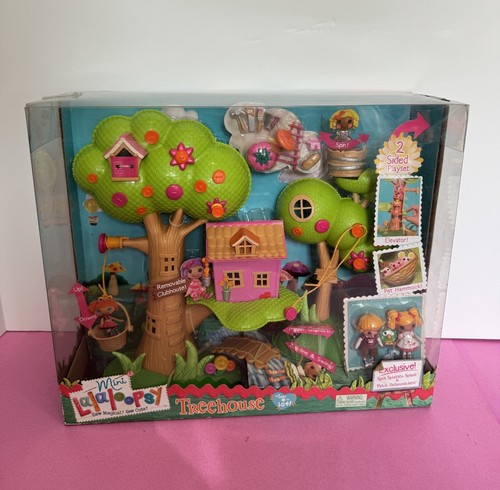 MINI LALALOOPSY TREEHOUSE Includes Spot Splatter Splash Doll NEW ...
