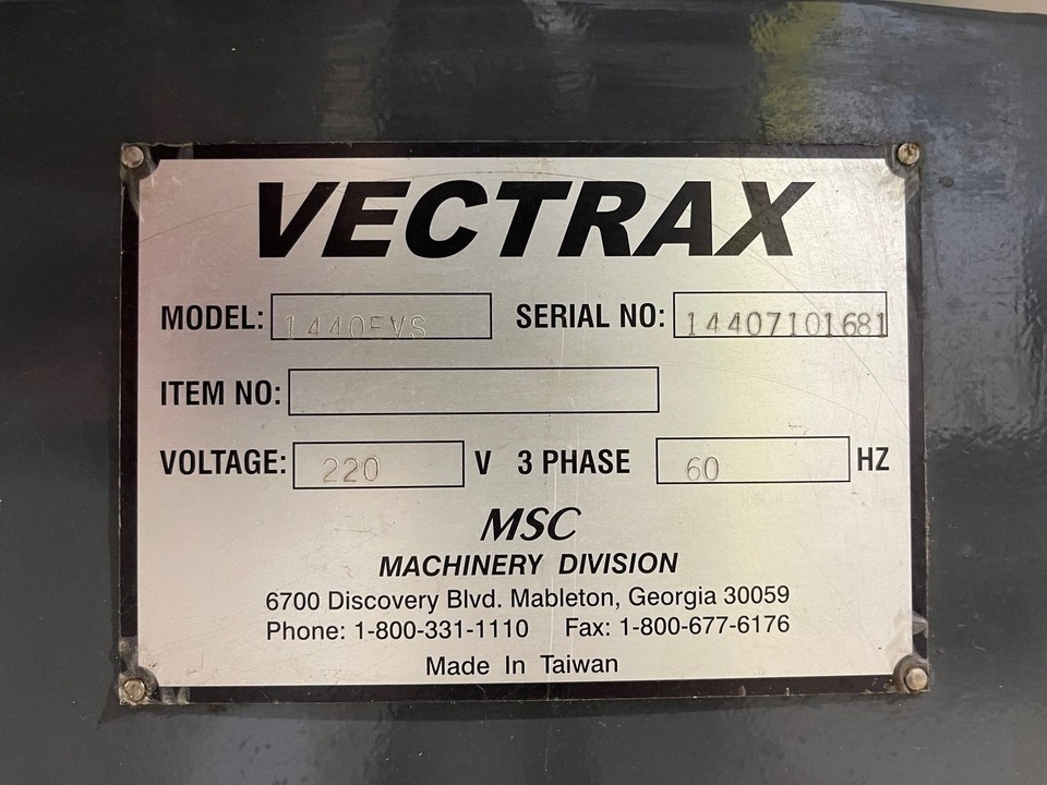 VECTRAX 1440EVS 14”/21” x 40”cc Variable speed Lathe 2007’ #7075 | eBay