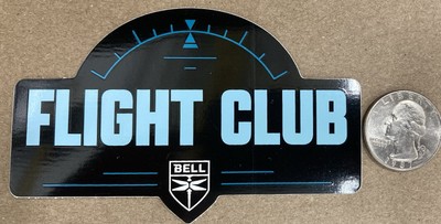 Bell Helicopter STICKER / DECAL - Flight Club - Dragonfly Logo - Huey ...