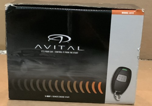 Avital 4111 Remote Engine Start 1 Way | eBay