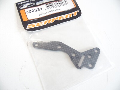 SERPENT 903331 Side Plate Left Carbon 966 | eBay