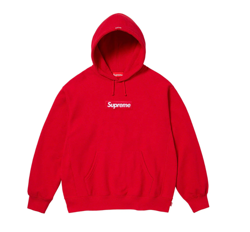 Supreme Box Logo Hoodie Sweatshirt Red FW23 Pick Size | eBay