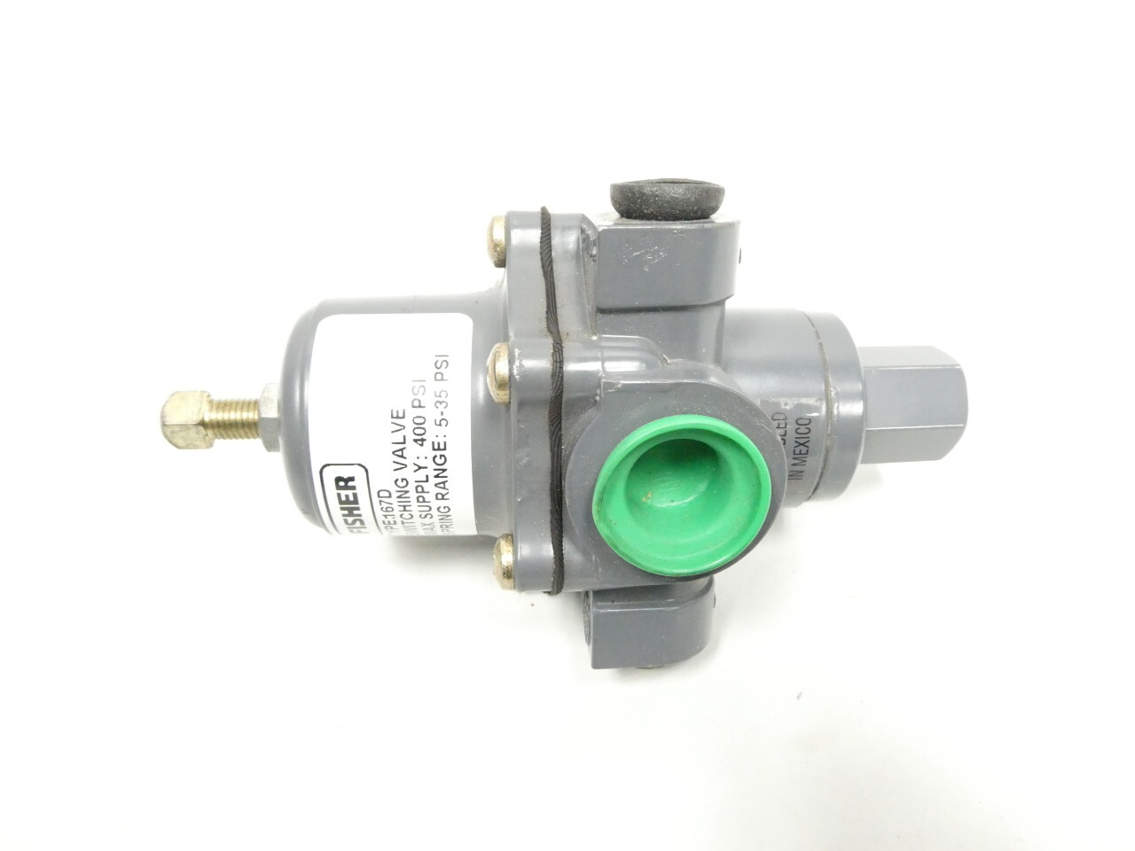 1/4" Fisher Controls 167da 3-way Switching Valve 167D Series H16 (1701 ...