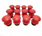 Red Jumbo Bumper Pool Posts - Set of 12 Large Hole Mount Bumpers | eBay