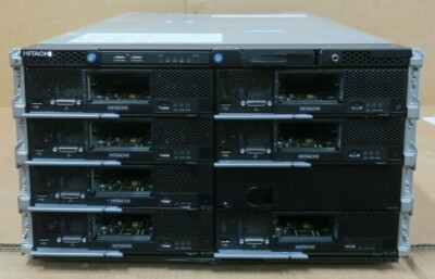 Hitachi Compute Blade CB500 +7x 520H B1 12x E5-2640 2x E5-2603 368GB ...