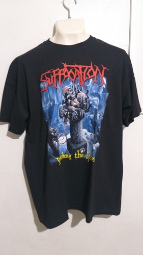 Suffocation breeding the spawn T shirt death metal nile dying fetus immolation | eBay