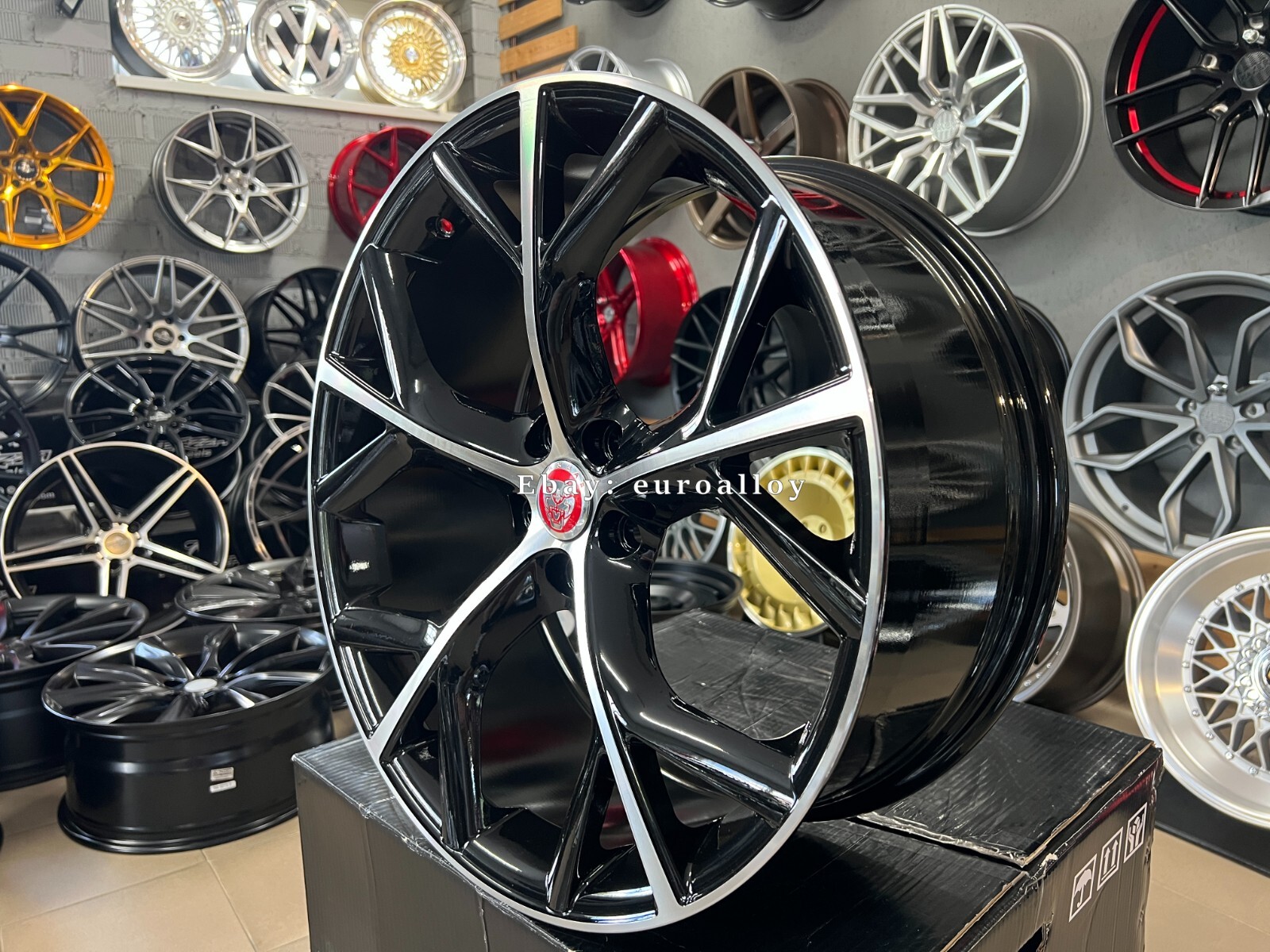 New 20 inch 5x108 8.5J ET40 Lagol style Wheels For Jaguar F type rims ...
