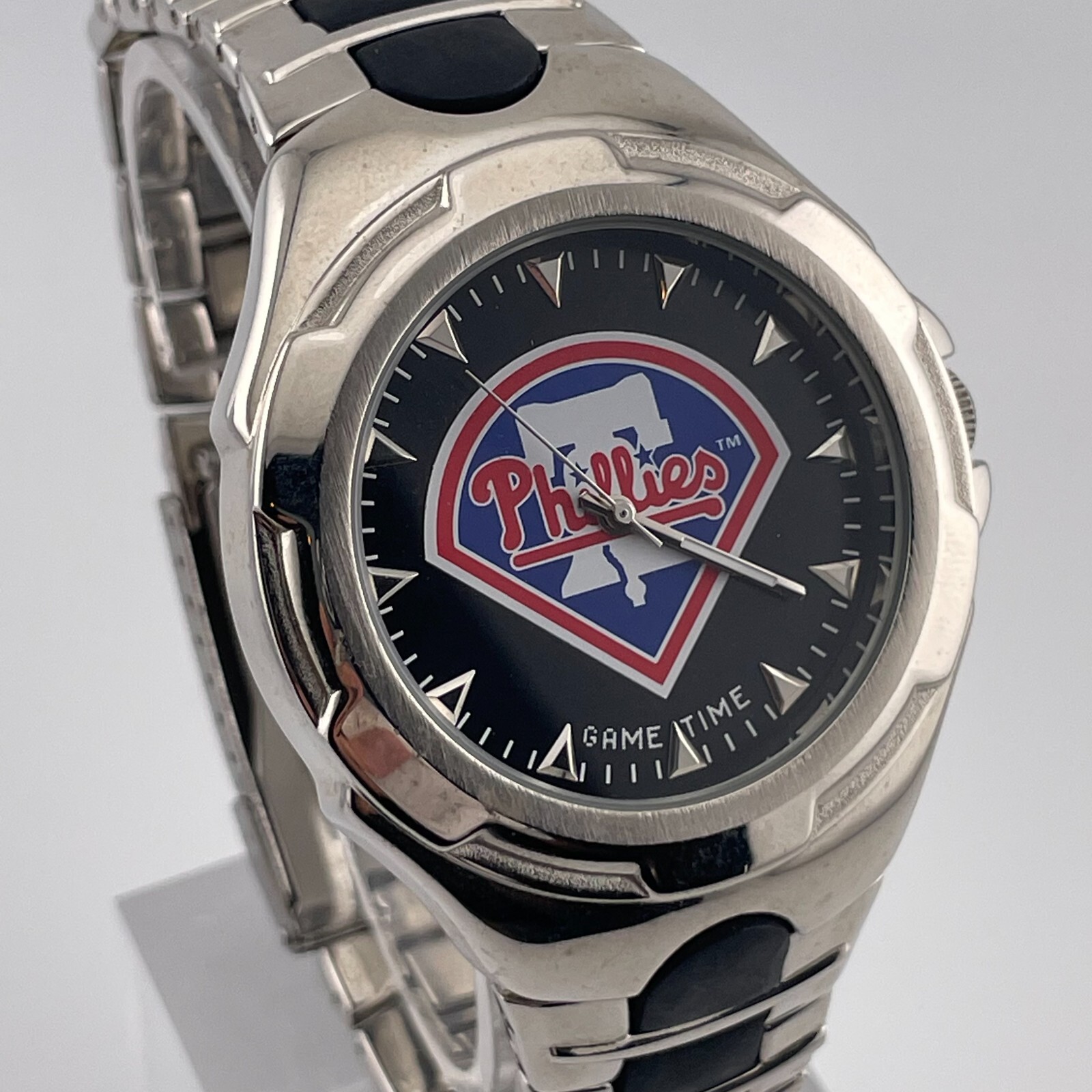 Philadelphia Phillies Watch Game Time Men 42mm Case Victory Series MLB ...